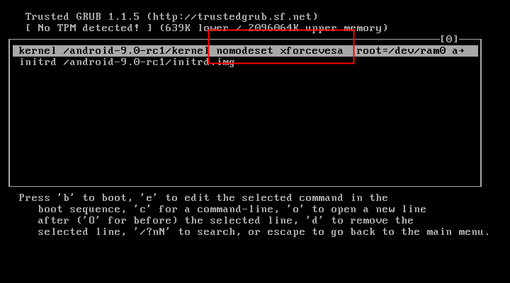 virtualBox安装android-x86-9.0-rc1 卡死在detecting android-x86 found at /dev/sda1问题解决-CSDN博客