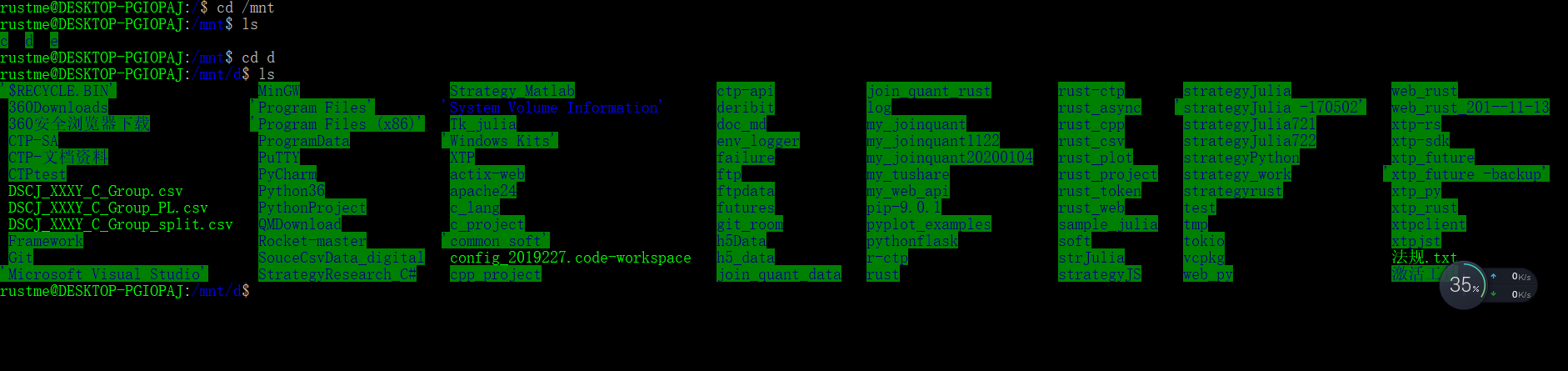 Rust : WSL下编程_rust wsl-CSDN博客