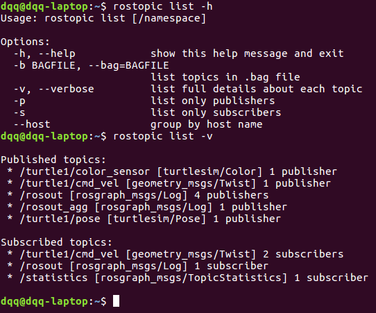 ROS学习记录（三）节点与话题_rosout-CSDN博客