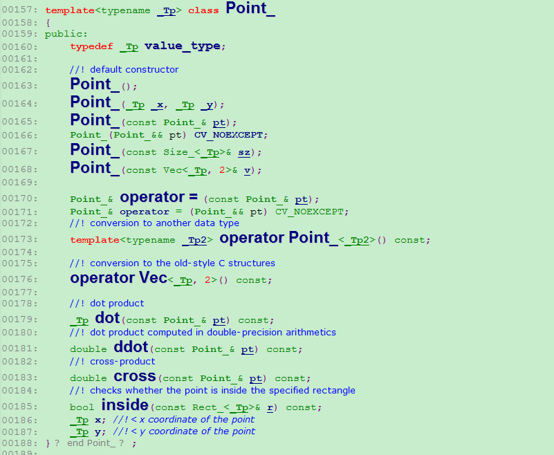 OpenCV中基本数据结构(1)_Point_opencv point-CSDN博客