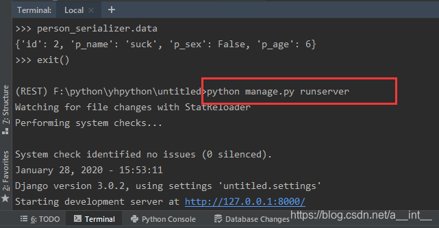 Django Rest Framework 02(序列化器原理理解)django序列化器原理 Csdn博客