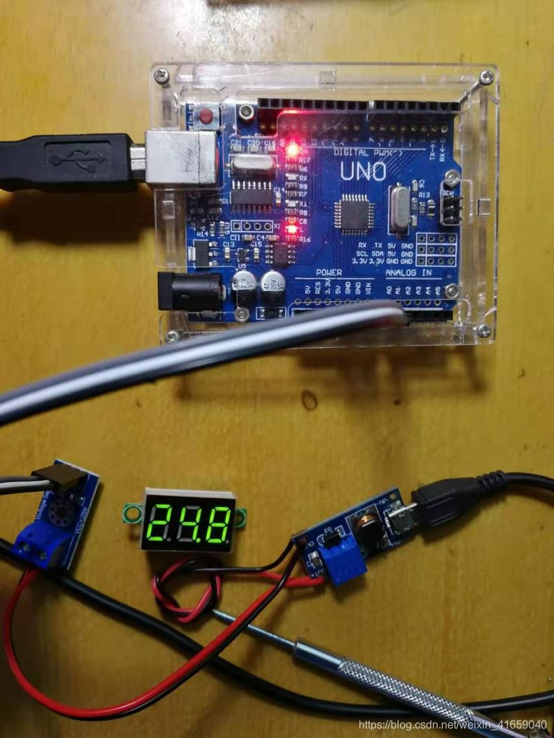 【雕爷学编程】arduino动手做(61) 电压检测传感器arduino测量dc口电压驴友花雕的博客 Csdn博客