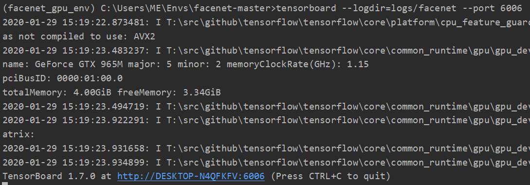 TensorFlow+FaceNet+GPU训练模型（超详细过程）（四、模型训练）_facenet模型训练-CSDN博客