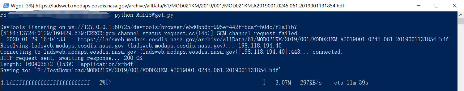 使用Python自动化、批量化的下载LAADS上的数据-CSDN博客