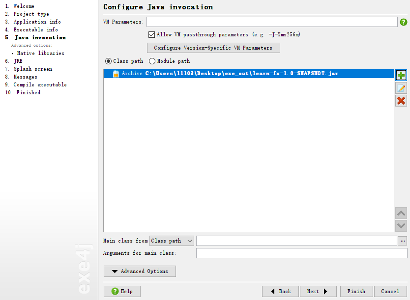 jdk11订制jre + JavaFX11打包exe可执行程序_西子~的博客-CSDN博客