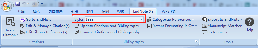 使用EndNote在word中导入IEEE格式的参考文献_endnote怎么导入文献ieee-CSDN博客