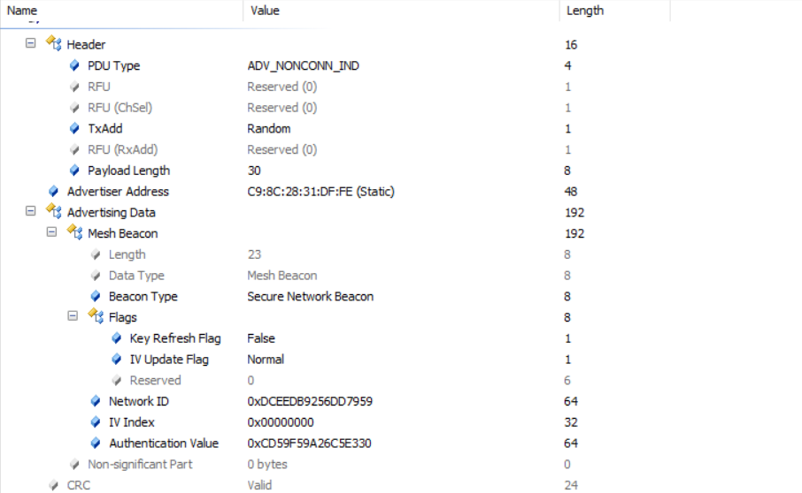 2.0 Mesh Beacon帧格式_ble mesh帧格式-CSDN博客