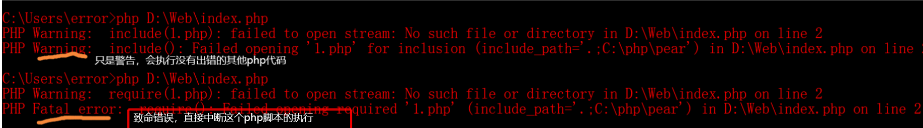 php 中 include 和 include_once 和 require 和 require比较_php require 会被提升到最前面吗-CSDN博客