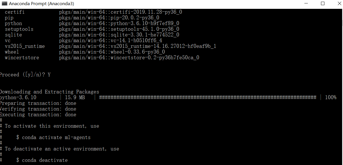 ML-Agents安装教程（Unity机器学习/2020.6.30最新更新）_mlagents安装-CSDN博客