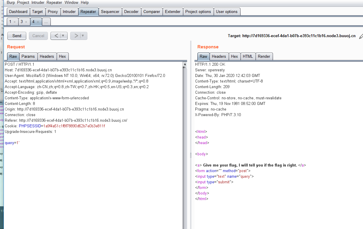 buuctf [SUCTF 2019]EasySQL_sectf easysql-CSDN博客