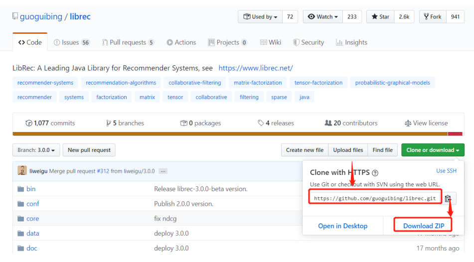 LibRec 学习笔记（三）：LibRec 如何使用命令行和参数或者配置文件运行指定推荐算法？-CSDN博客