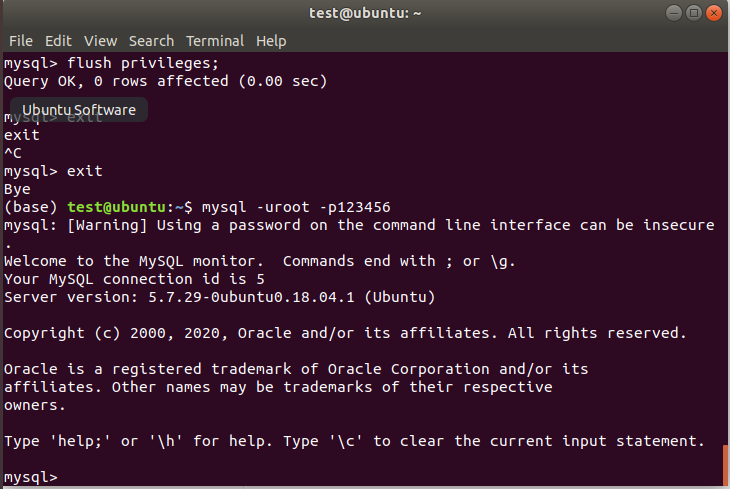 Ubuntu 18.04.3 LTS安装MySQL5.7 和设置root用户的密码_ubuntu18 mysql 5.7.41 root 密码-CSDN博客