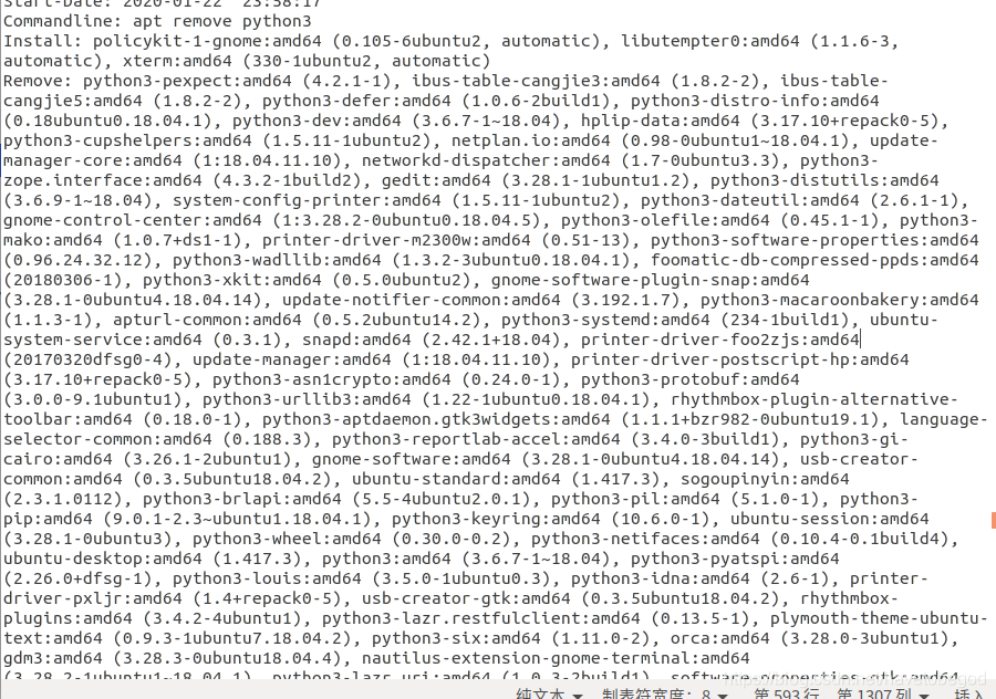 Linux 学习笔记(1):抢救ubuntu,卸载了python怎么办ubuntu 1804卸载python把设置全卸载了怎么办 Csdn博客