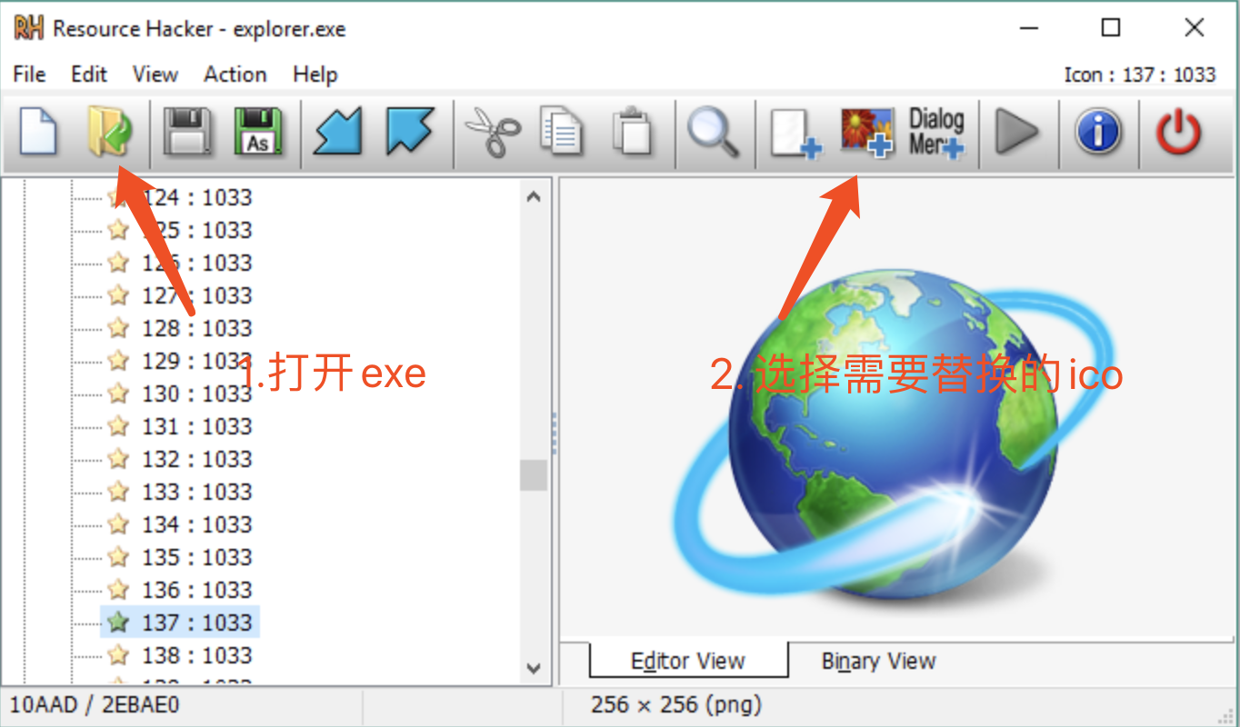 Modify the icon of node pkg packaged exe icon - Programmer Sought