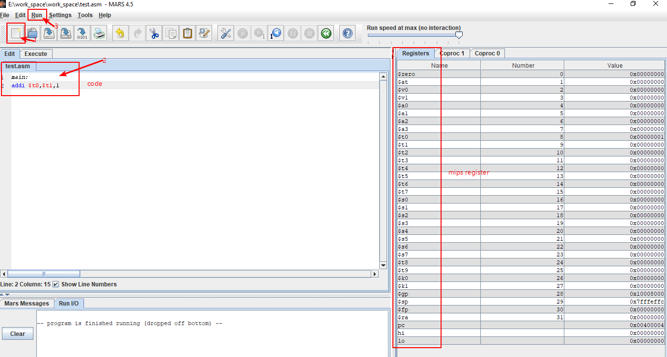 win平台搭建MIPS platform simulation MARS的方法_下载mars csdn-CSDN博客