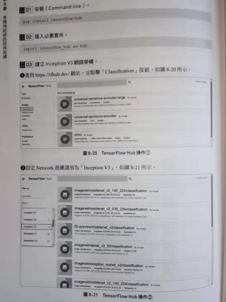 使用预训练网络训练的两种方式：Keras Applications、TensorFlow Hub_tensorflow.keras.applications-CSDN博客