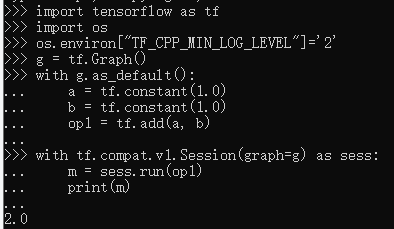 第一个TensorFlow程序运行问题及解决方法_tf.constant报错-CSDN博客
