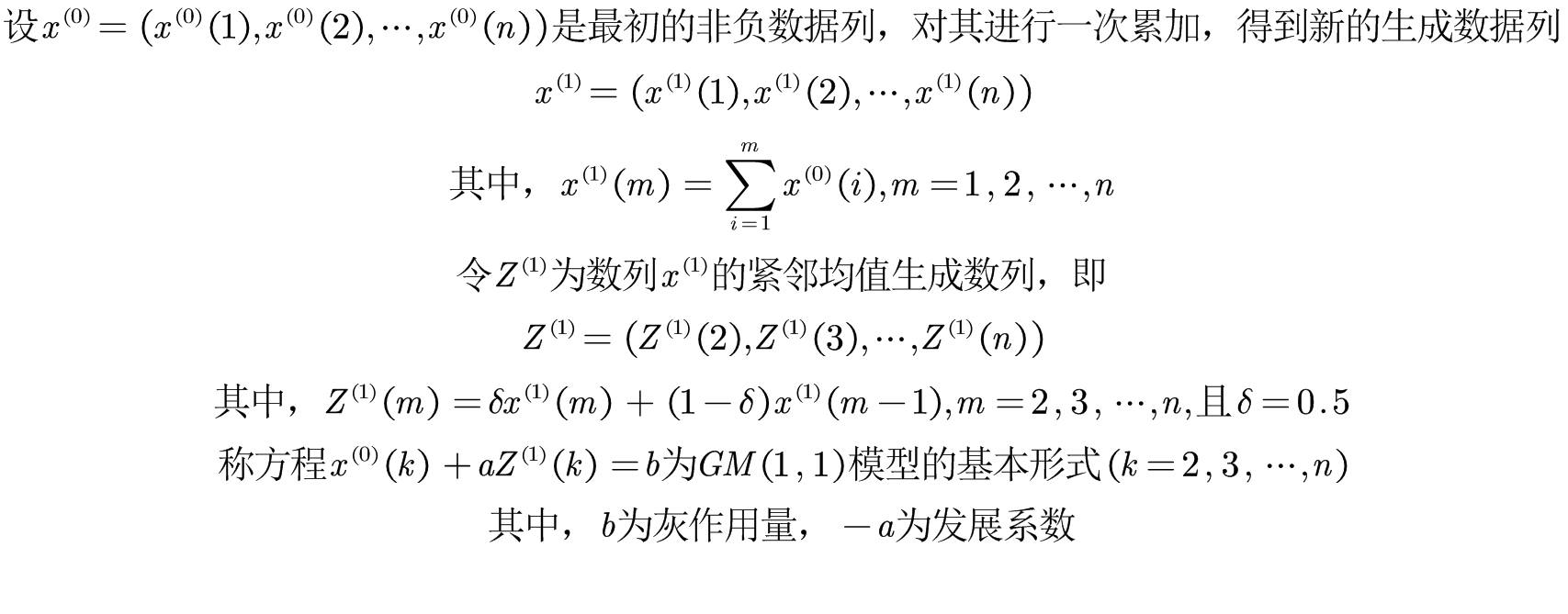 【学习笔记】Matlab实现GM(1,1)模型-CSDN博客