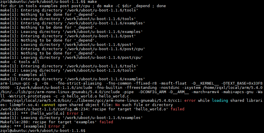 韦东山 jz2440 学习笔记 —— uboot（二）——功能简述，解压，patch，配置，编译过程_jz2440开发板实验linux内核的配置、编译-CSDN博客
