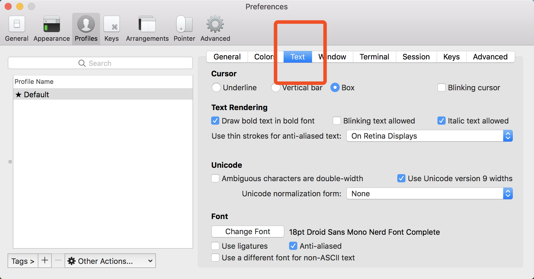 iTerm2 设置字体（Mac OS X）_iterm2字体-CSDN博客