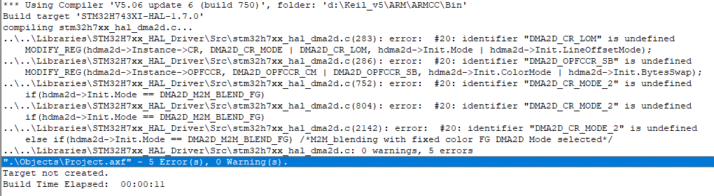 STM32H743基于V1.7.0HAL库版本基础工程搭建_h743xi固件包-CSDN博客