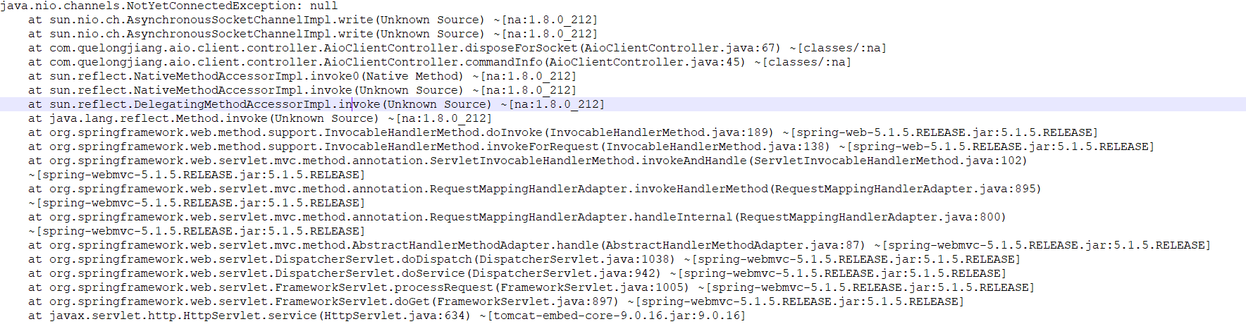 java.nio.channels.NotYetConnectedException: null-CSDN博客