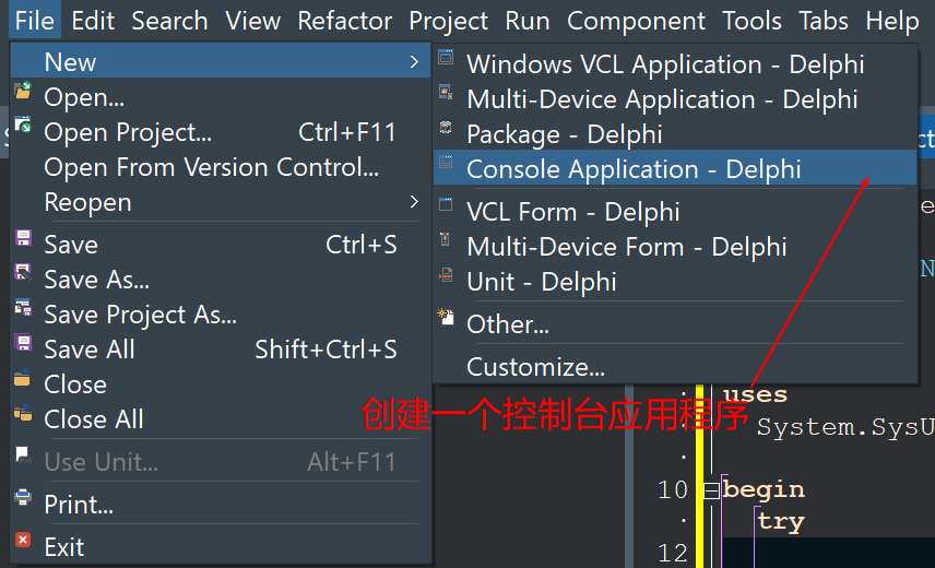 delphi HelloWorld 程序_windscanner的博客-CSDN博客