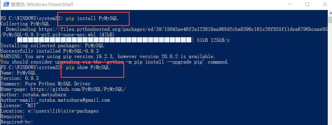 python3.x(IDLE)连接mysql数据库-CSDN博客