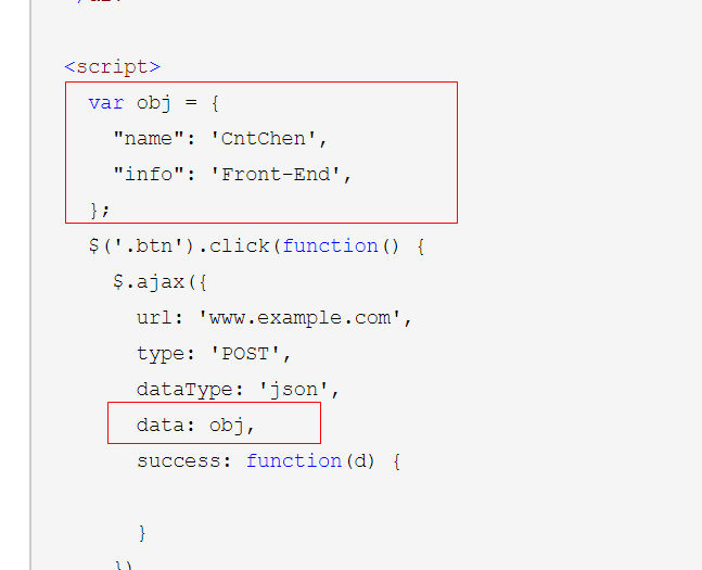 ajax提交json的两种方式_ajax提交json格式数据-CSDN博客