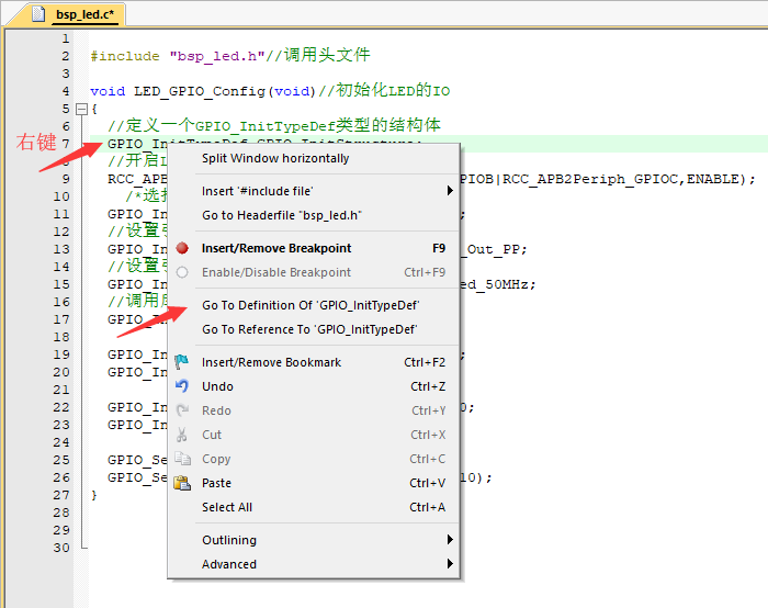 STM32学习（基础）——从流水灯开始了解GPIO_gpiob->odr-CSDN博客