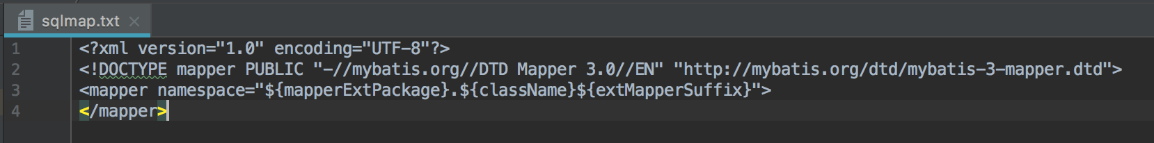 Java generates code steps according to the file template - Programmer ...