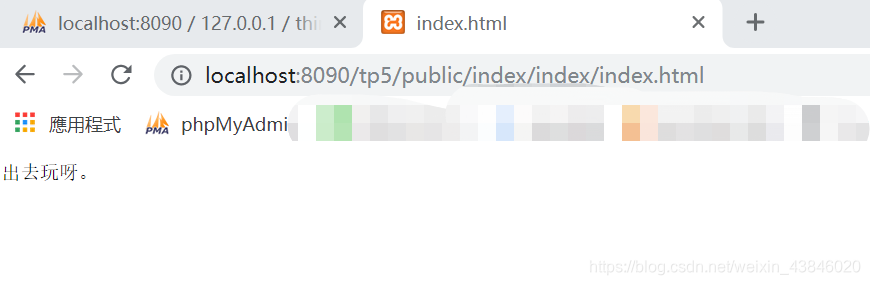 Thinkphp 入门操作4总结 视图 模板赋值和模板渲染indexassign Csdn博客