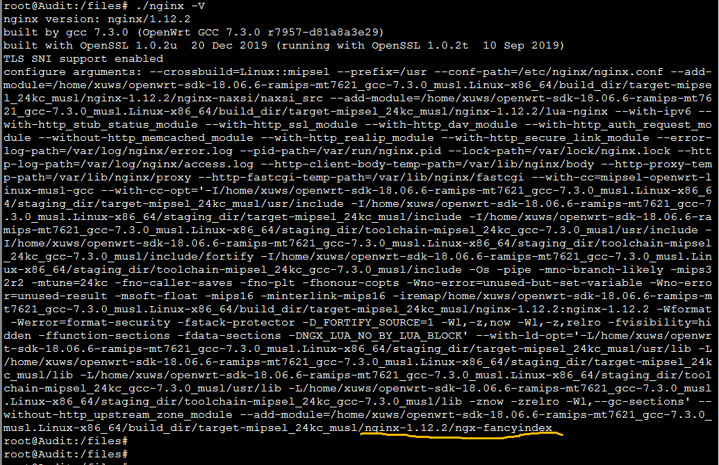 OpenWRT SDK重新编译nginx_openwrt-sdk nginx-CSDN博客