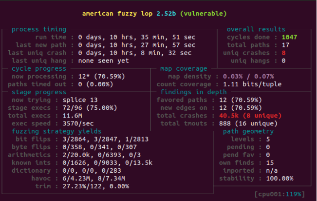 AFL-fuzz测试_afl fuzz测试-CSDN博客