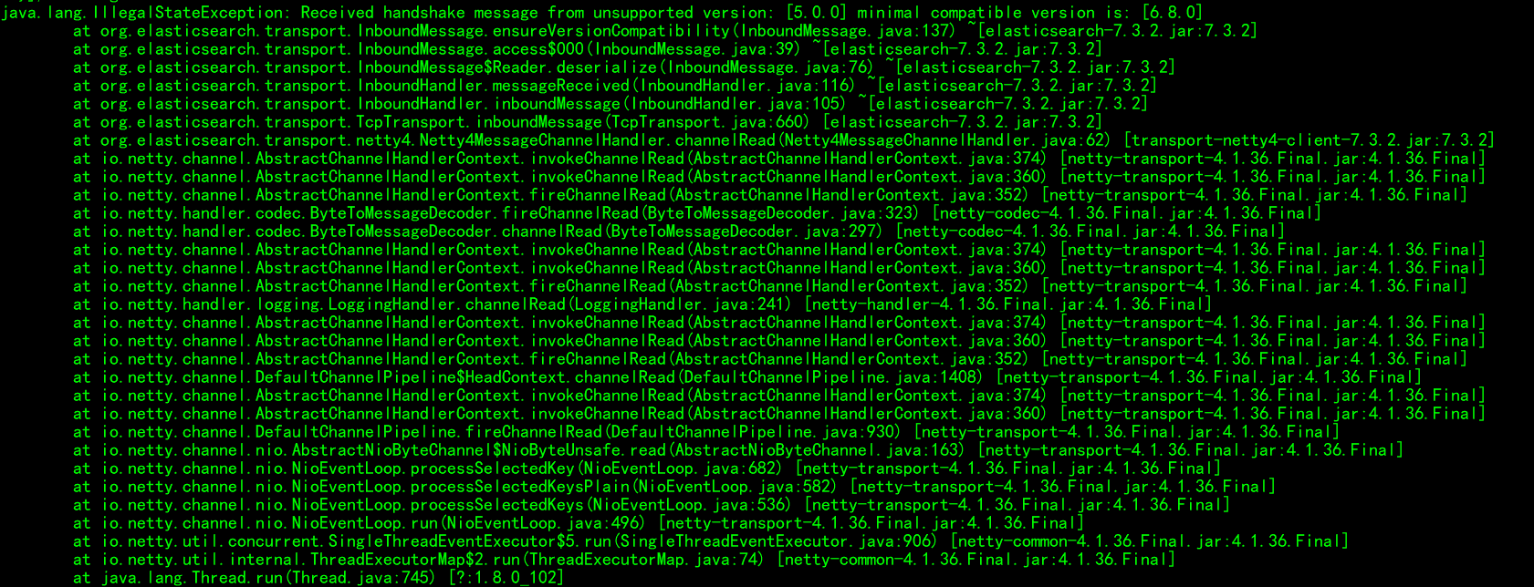 Java学习踩坑：Elasticsearch7.X.X的JDK版本导致的问题_jdk8 可以使用es 7.7-CSDN博客