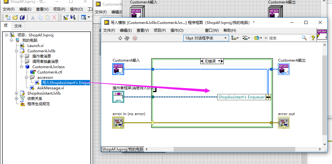 LabVIEW面向对象的ActorFramework（3）_赵栎安的博客-CSDN博客