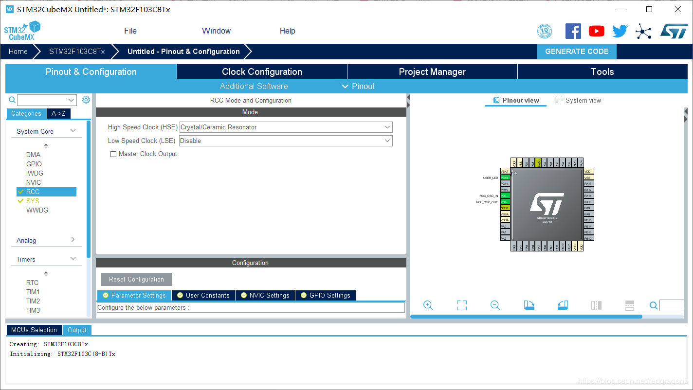 STMCube之RCC时钟源配置_stm couber-CSDN博客