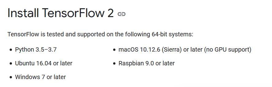 2020 2 5 Win10下安装tensorflow含出错解决solving Package Specifications Csdn博客 