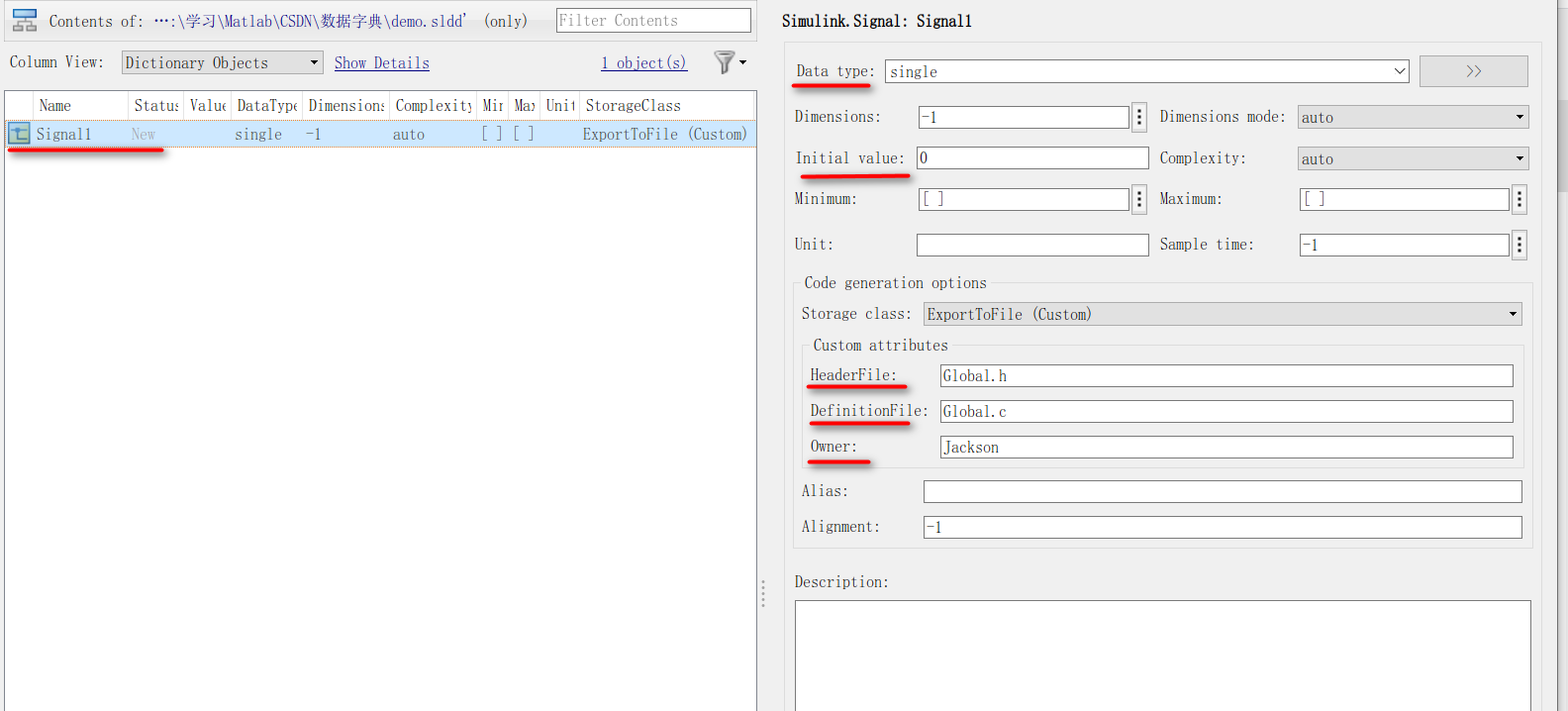 Matlab编程技巧：通过脚本创建/修改Simulink数据字典_matlab 通过脚本修改 .sldd数据-CSDN博客