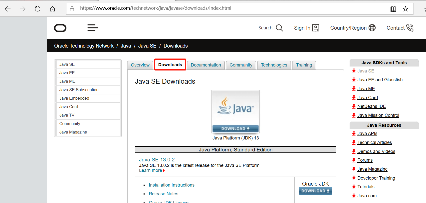 如何从Oracle官网上下载JDK_oracle官网openjdk-CSDN博客