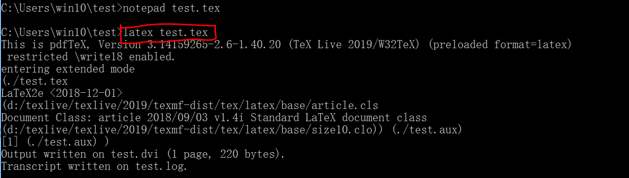 TeX的命令行操作_tex命令-CSDN博客