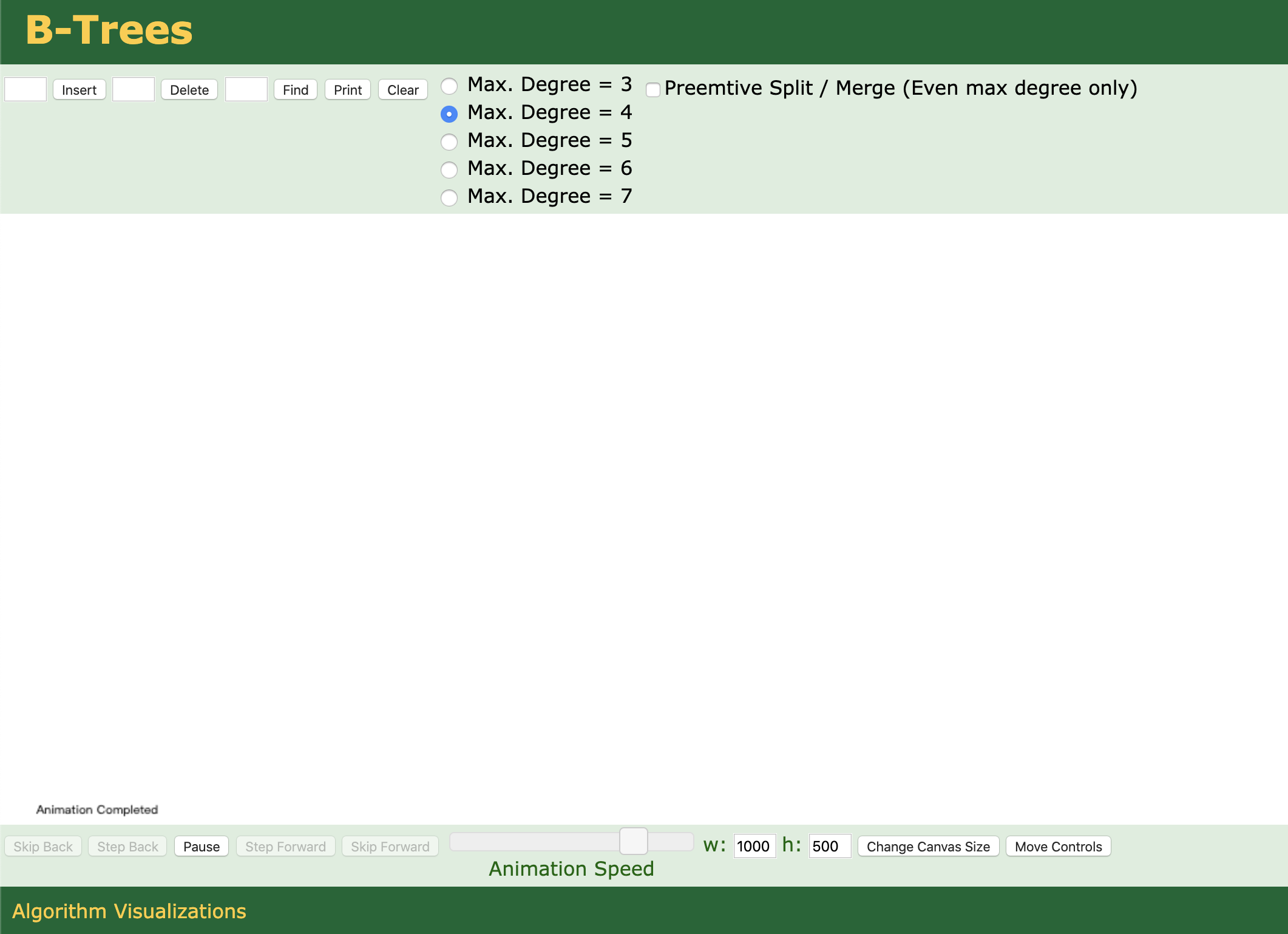 一个可视化B-tree的网站_btree在线-CSDN博客