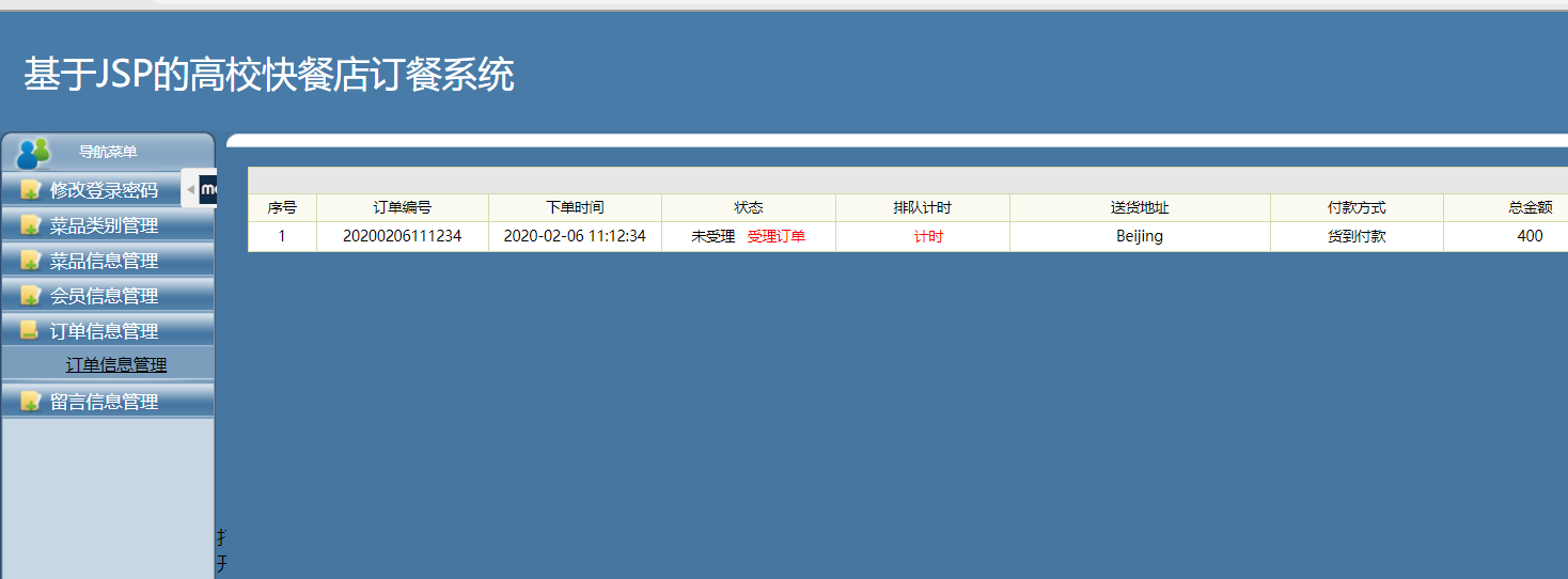 基于MyEclipse+Tomcat+Mysql+JSP开发得高校快餐店订餐系统_myeclipse点餐系统的设计与实现-CSDN博客