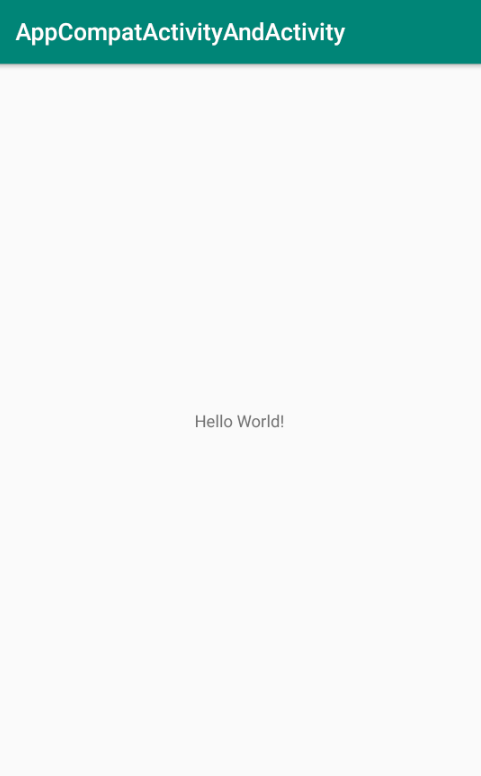 Android 开发之mainactivity Extends Appcompatactivity与extends Activity的区别
