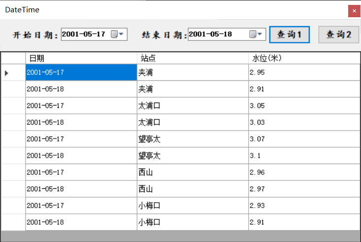 C 从sql Server数据库查询选定日期范围内的相关数据—datetimepicker控件 C 数据库根据日期查询 Csdn博客