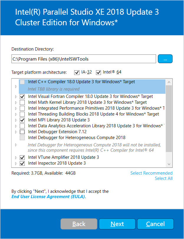 WIN10下VS+Fortran+Intel MPI安装、配置、运行笔记_ivf 2018-CSDN博客