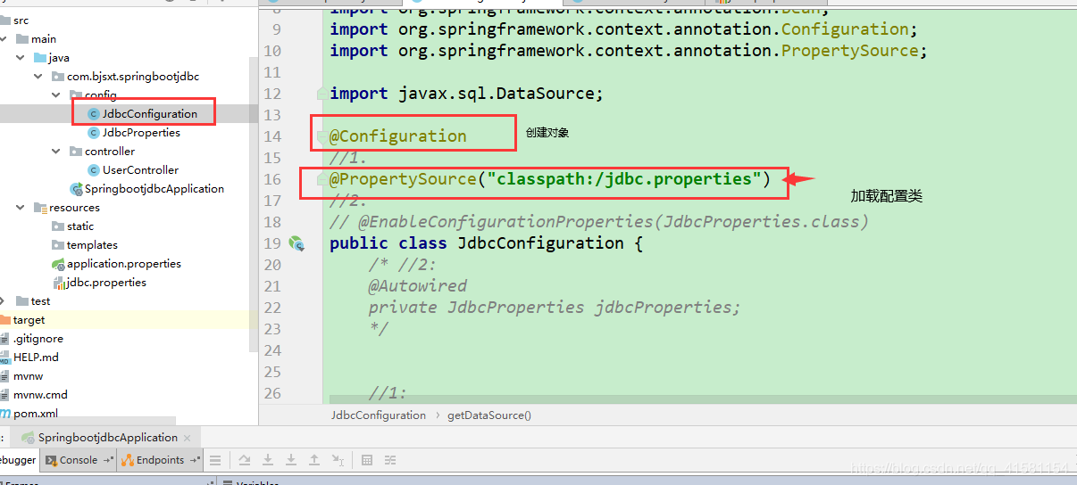 Springboot加载配置文件的几种方式(加载jdbc配置文件) Nfig Springboot Csdn博客