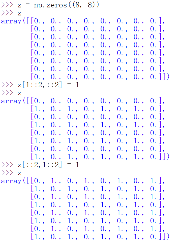 NumPy百题(一)_用numpy做一个10x10二维数组-CSDN博客