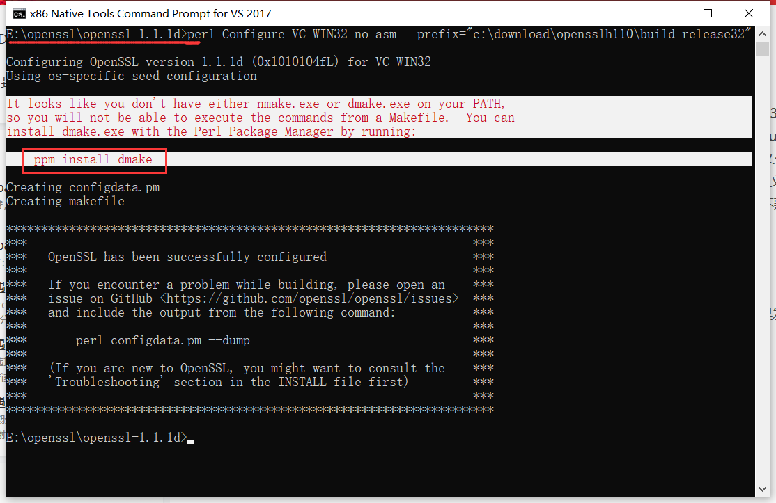 Windows10下，编译OpenSSL-1.1.1d_windows openssl1.1.1d-CSDN博客