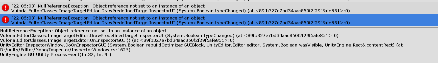 Unity+Vuforia“自定义”物体消失、出现_unity中使用vuforia识别到物体将子物体的位置赋值给非vuforia组件子类后,位置丢失-CSDN博客
